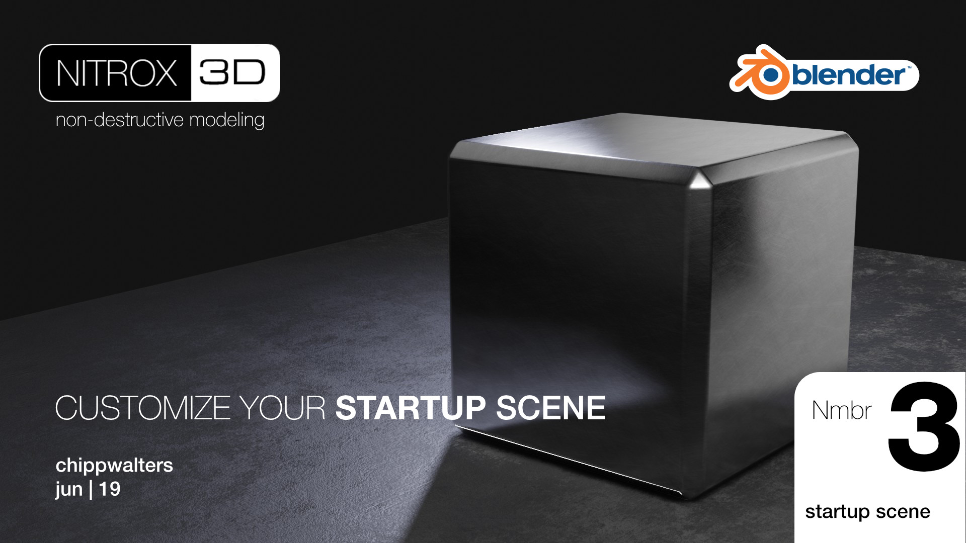 Nitrox3D Non-Destructive Modeling Course | BlenderNation Bazaar