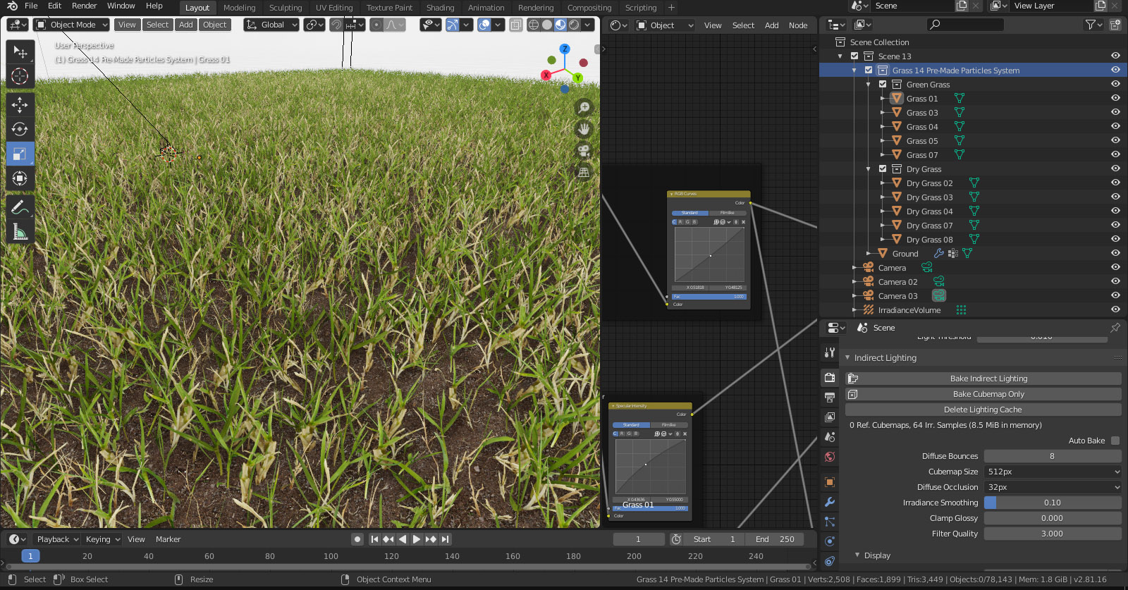 Pro Grass | BlenderNation Bazaar
