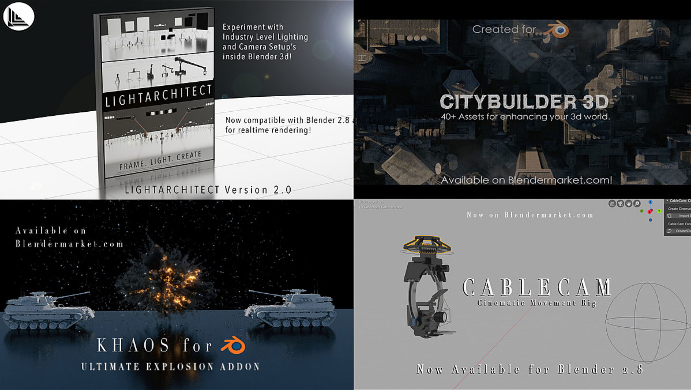 KHAOS: Explosion/Destruction Add-on | BlenderNation Bazaar