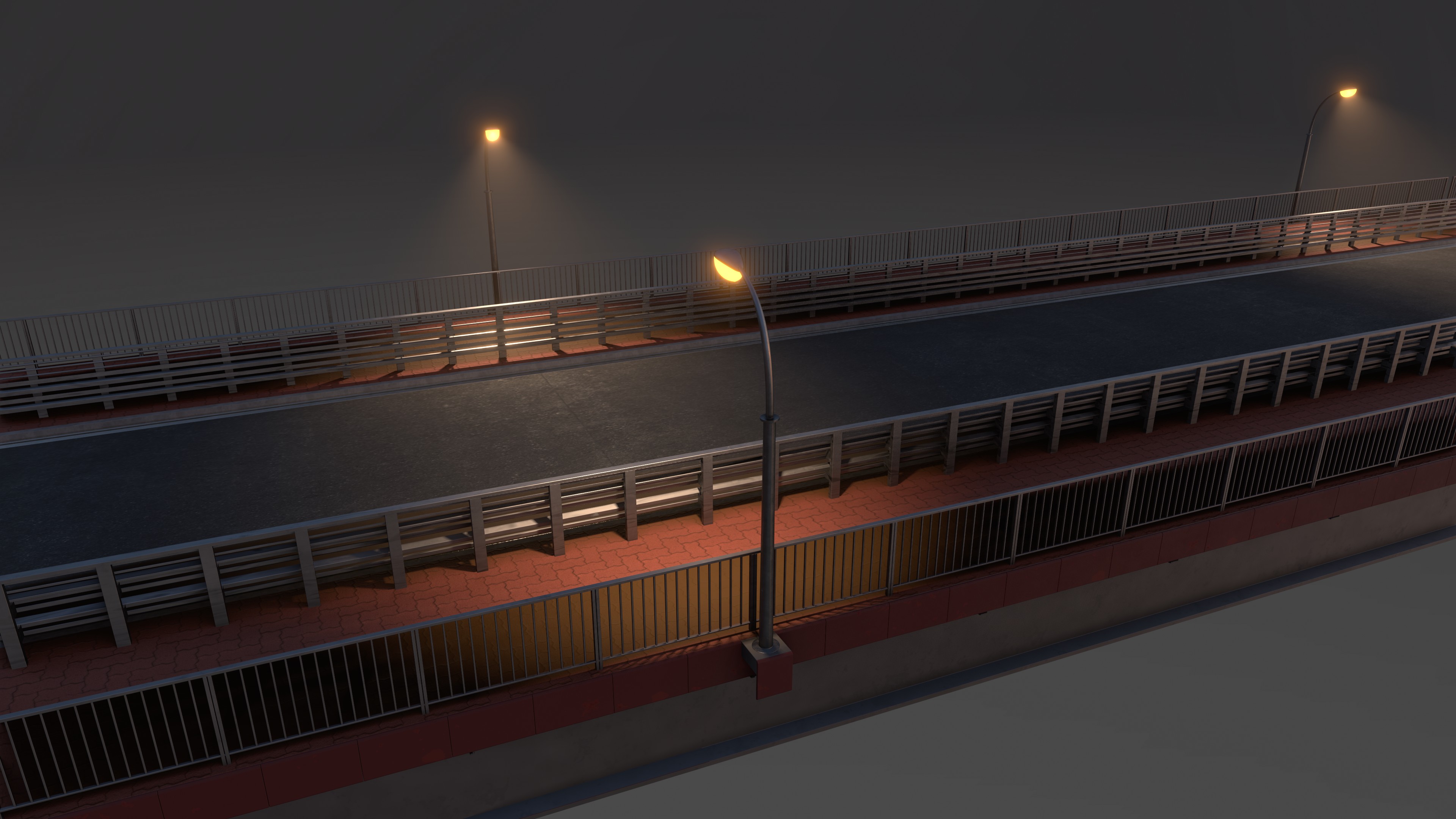 Beam bridge model - Blender Market