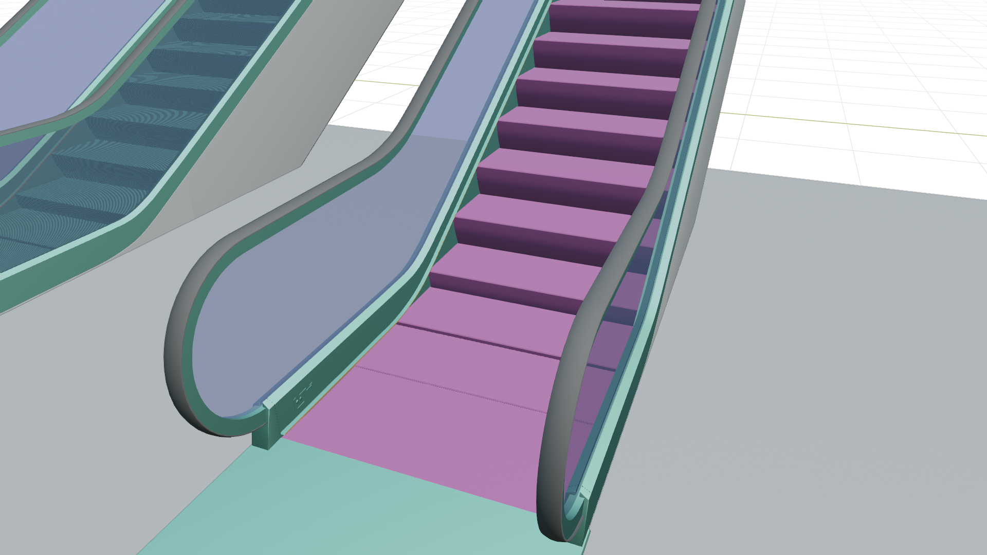 Escalator Stairs Texture