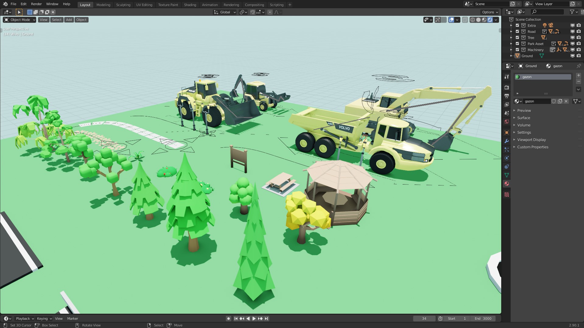 Low Poly Terrain Editor - Blender Market