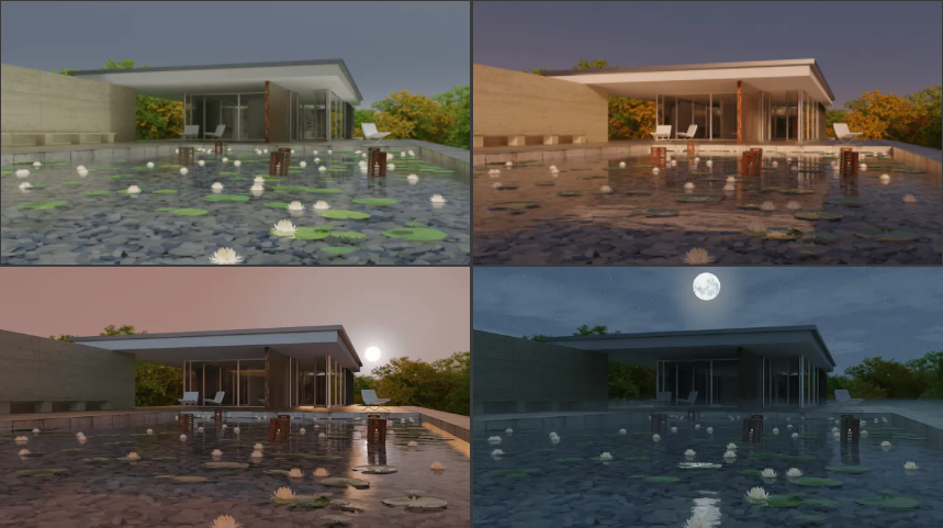 Realistic Sky System For Blender 2.8 And Newer | BlenderNation Bazaar