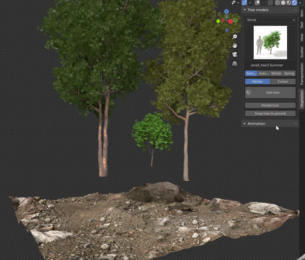 Tree Vegetation - Tree And Plant Animation Library Addon | BlenderNation Bazaar
