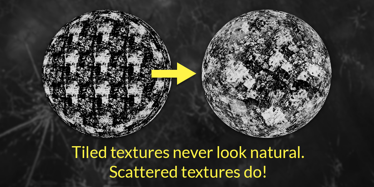 Scattershot - Pbr Texture Bombing For Blender | BlenderNation Bazaar